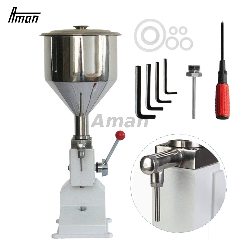 Manual Paste Filling Machine Customized Semi Automatic Manual 304 ...
